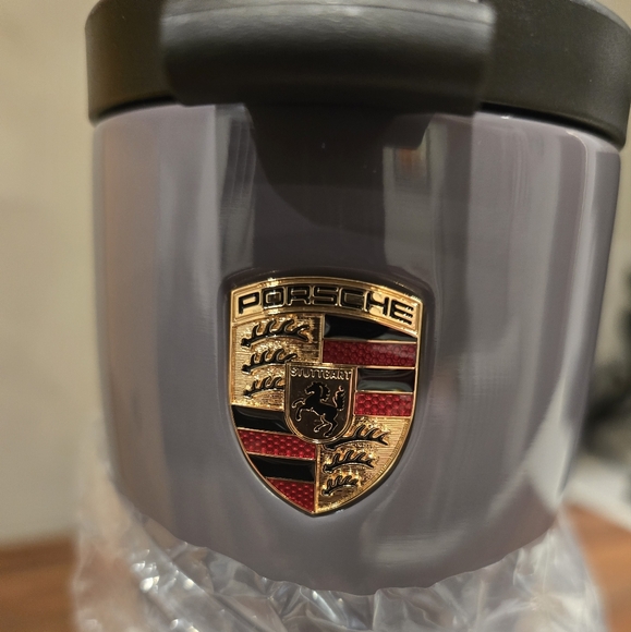 Porsche Design | Kitchen | Porsche Gray And Red Travel Mug | Poshmark